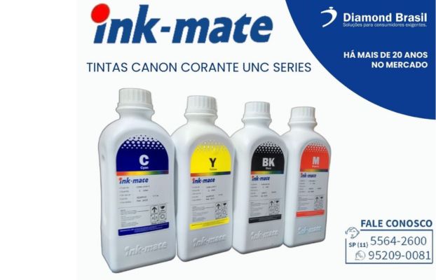 Linha de tintas Ink-Mate - Diamond Brasil